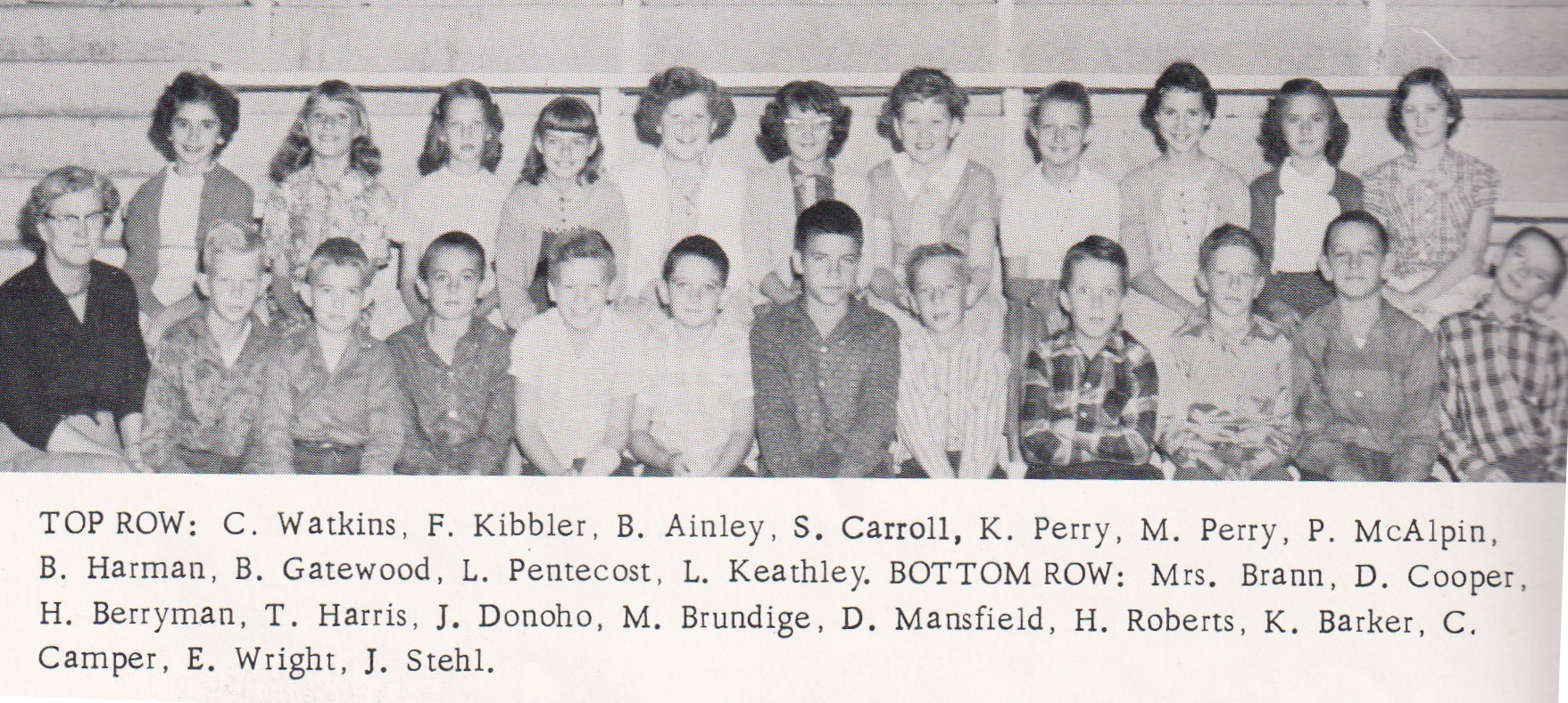 1960 5th Grade Class | Palmersville Historical Society